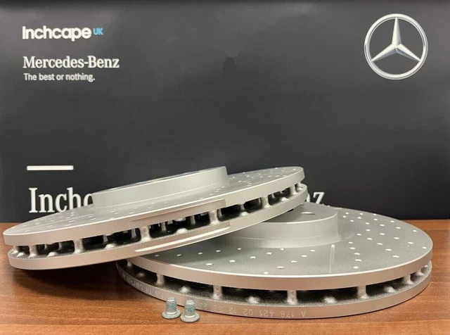 GENUINE MERCEDES-BENZ W177 A-Class A35 AMG Front Brake Discs NEW x2 A2474211000 £175.00 ...