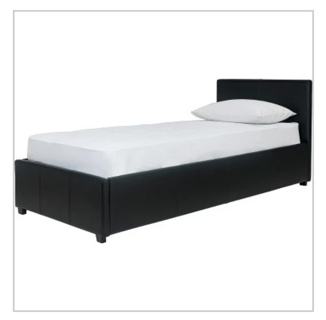 HABITAT LAVENDON SINGLE End Opening Ottoman Bed Frame -Black £120.28 ...