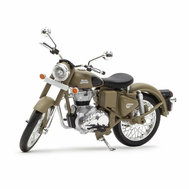 ROYAL ENFIELD DESERT Storm Color Mini 3D Scale Model / Miniature £30.02 ...