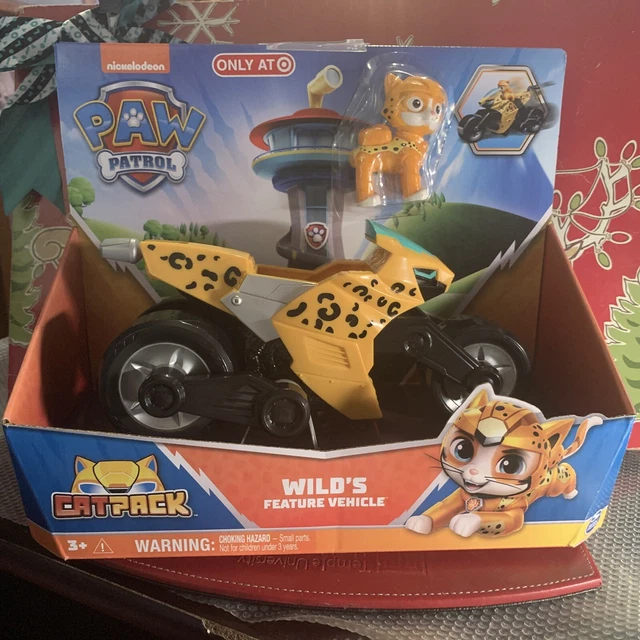 PAW PATROL CAT Pack Wild’s Feature Cheetah Wheeler & Figure EUR 21,55 ...