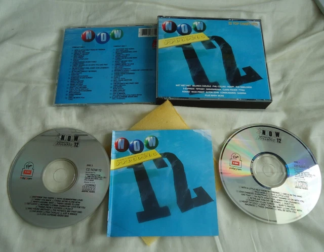 NOW THAT'S WHAT I Call Music 12 CD ALBUM FATBOX 1988 - FAST FREE ...