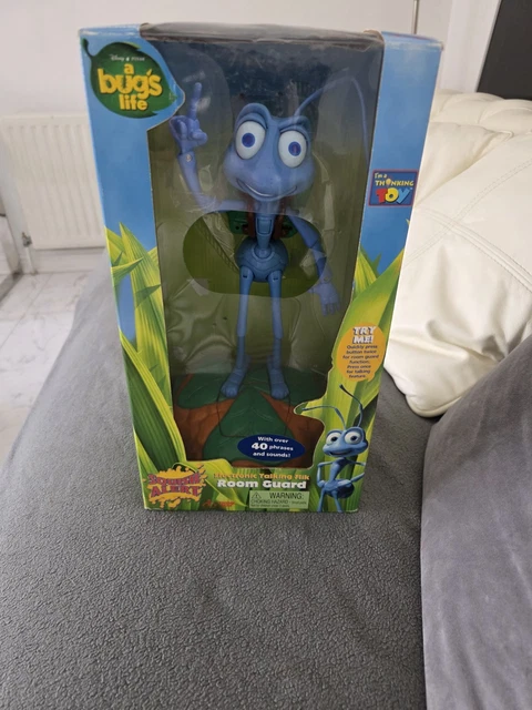 A BUGS LIFE Electronic Talking Flick Room Guard Vintage 1998 Thinkway ...