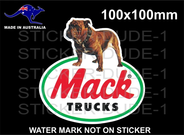 MACK TRUCK BUMPER Sticker For Toolbox Beer Fridge Mancave Lincoln ...