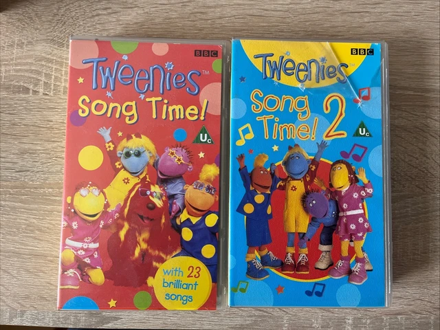 TWEENIES - SONG Time! & Song Time! 2 VHS Tapes Collectable Rare Vintage ...