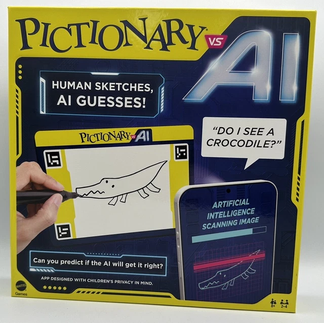 PICTIONARY VS. AI Board Game A.I. Artificial Intelligence Board Game ...