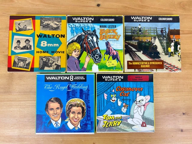 VINTAGE WALTON SUPER 8 And 8mm Films Movies Bundle Rare Collectable £21 ...