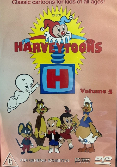 HARVEY TOONS / Harveytoons - Volume 5 region 4 DVD (kids cartoons ...