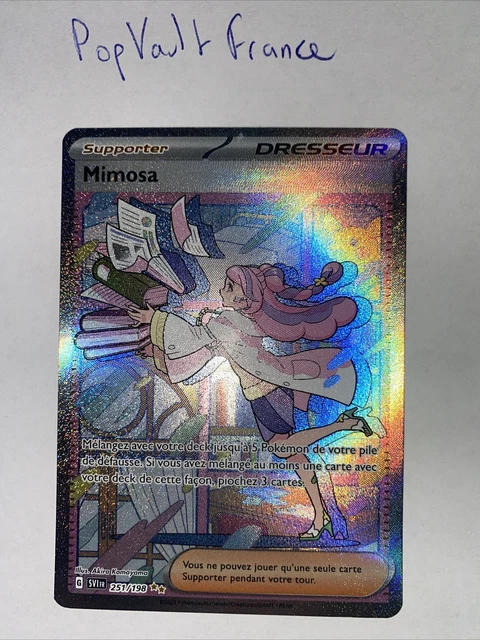 CARTE POKÉMON MIMOSA 251/198 Ecarlate et Violet SV1 NEUF FR EUR 40,00 ...
