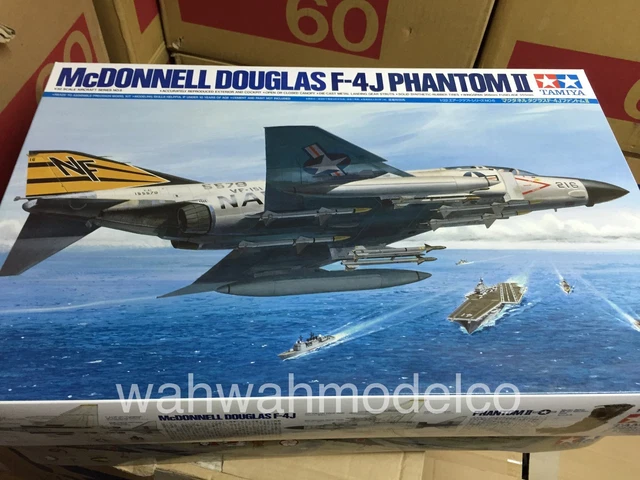 TAMIYA AIRCRAFT MODEL 1/32 Airplane McDONNELL DOUGLAS F-4J Phantom II ...