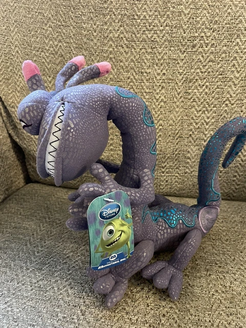 RANDALL BOGGS PLUSH Pixar Monsters Inc soft toy Disney Store Stamp NEW ...