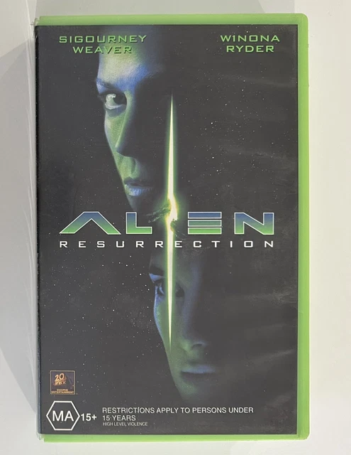 ALIEN RESURRECTION [VHS] 20th Century Fox Big Box Ex-Rental Video Tape ...