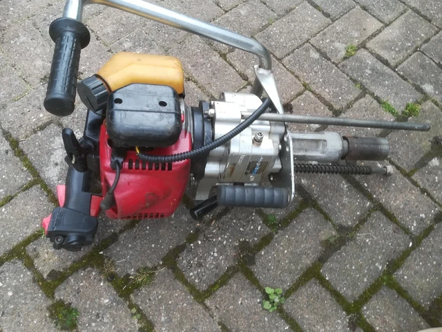 CEMBRE SD 5P railway rail Drill Wood Sleeper Kawasaki TH48 petrol gas ...