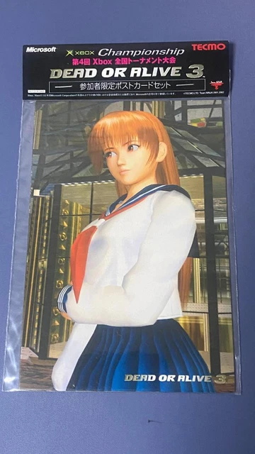 DEAD OR ALIVE Limited ai partecipanti al torneo set di 3 cartoline Non ...