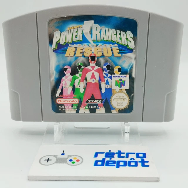 SABAN'S POWER RANGERS Lightspeed Rescue / Nintendo 64 N64 / PAL / NUS ...