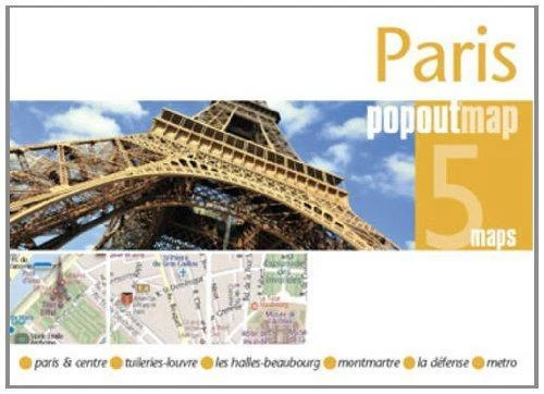 PARIS POPOUT MAP (PopOut Maps) £9.77 - PicClick UK
