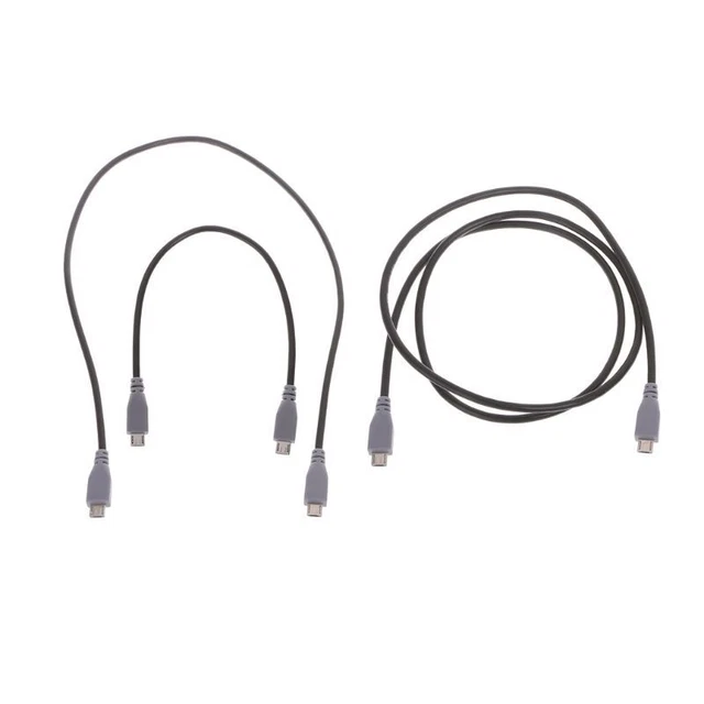 MICRO USB TYPE B Male To Micro B Male 5 Pin Converter OTG Adapter Lead ...