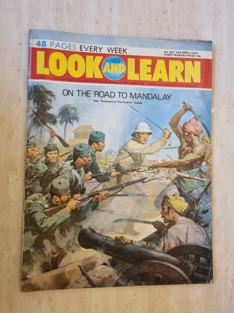 LOOK AND LEARN Magazine No. 587, 14th April 1973 - On The Road To ...