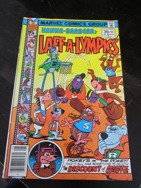 HANNA- BARBERA LAFF-A-LYMPICS #6 marvel comic FINE range $9.99 ...