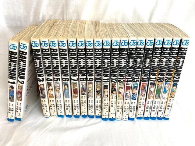 LANGUE JAPONAISE BAKUMAN vol. 1-20 Ensemble complet de bandes dessinées Manga EUR 63,46 ...