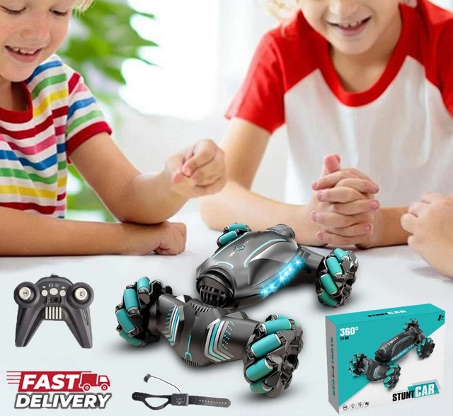 4WD RC STUNT Car 360° Remote Control Twist Hand Gesture Sensing Off ...
