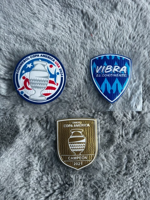 KIT PATCH COPA AMERICA 2024 Argentine Argentina Vibra thermocollant ...