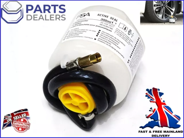 GENUINE PSA VAUXHALL Peugeot Citroen Tyre Puncture Sealant Liquid ...