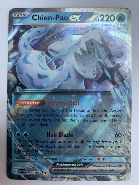 CHIEN-PAO EX - 061/193 Paldea Evolved Pokémon TCG EUR 9,26 - PicClick IT