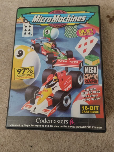 MICRO MACHINES - Mega Drive Vedere Descrizione EUR 17,13 - PicClick IT