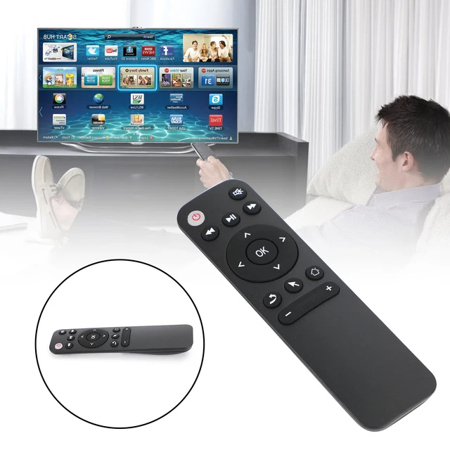 TELECOMANDO DI APPRENDIMENTO IR Bluetooth per Smart TV Box Proiettore ...