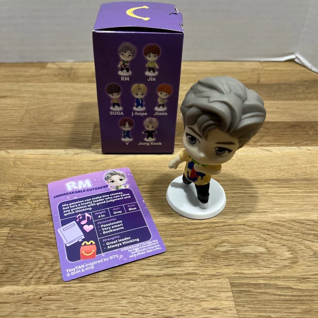 MCDONALD'S 2025 TINYTAN x BTS Happy Meal Toy - RM Figure & Card in Box $9.76 - PicClick CA
