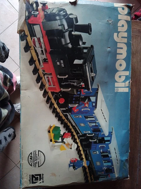 PLAYMOBIL TRAIN 4000 deux rails offertes condensateur de vitesse EUR 1. ...