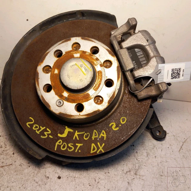 FUSÉE ARRIÈRE DROIT pour VOLKSWAGEN GOLF (5K AJ) 1.6 TDI DPF Ber ...