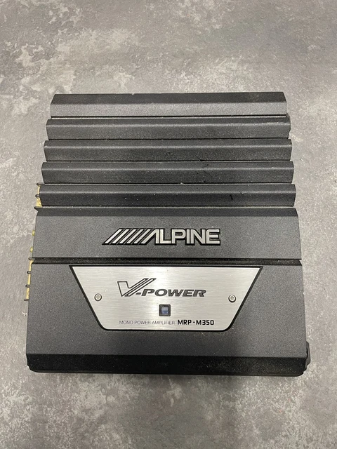 ALPINE MRP-M350 MONO Power Amplifier EUR 169,28 - PicClick FR