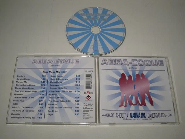 ABBA-ESQUE / ABBA-ESQUE Performs Mamma Mia (BMG / 74321 98017 2) CD ...