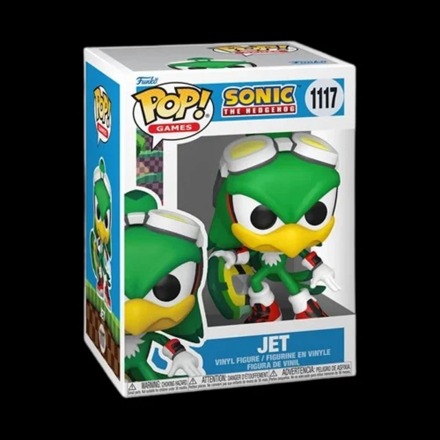 SONIC THE HEDGEHOG Jet the Hawk with Board Funko Pop! Vinyl Figure ...