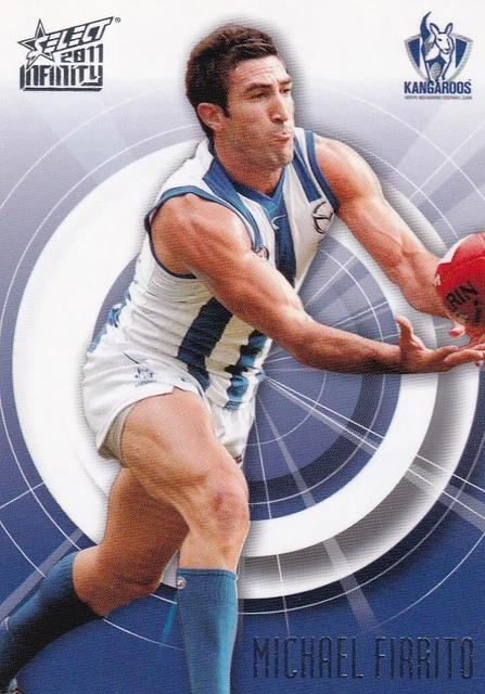 AFL 2008 SELECT North Melbourne - Michael Firrito Card No.100 $2.21 ...