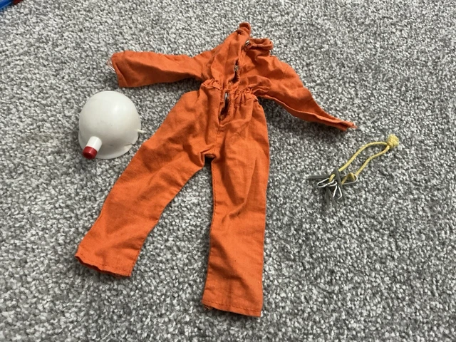 VINTAGE ACTION MAN Emergency Underground Rescue Suit & Helmet And ...