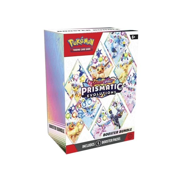 POKEMON TCG SCARLET and Violet Prismatic Evolutions Booster Bundle Pre ...