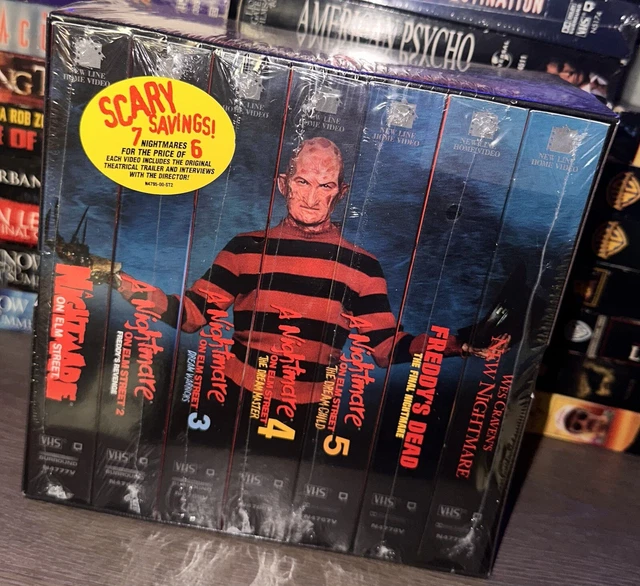 A NIGHTMARE ON Elm Street The Nightmare Collection VHS brand new SEALED ...