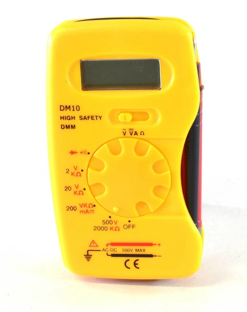 SCHNEIDER RAPITEST MINI Multimeter Current Voltage Ohms Diode Test ...