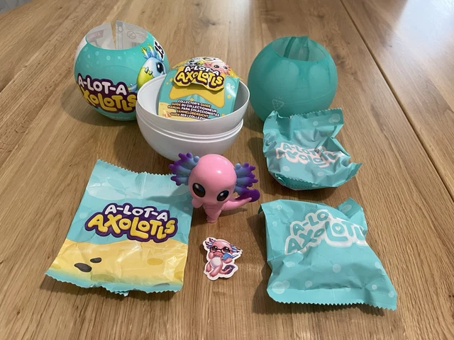 ZURU AXOLOTL 5 Surprise A-Lot-A Axolotls - Read Alotl Book Pink Figure ...