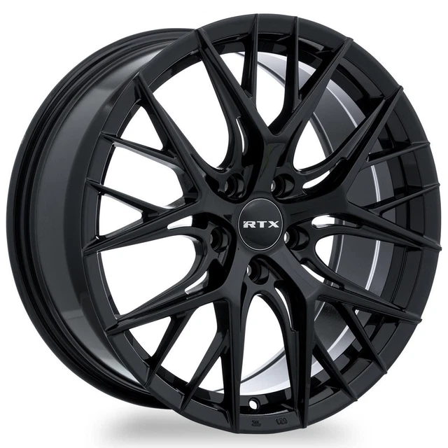 20 INCH BLACK Alloy Wheel Rim for Lexus GS400, RTX 83037 20x8.5 5x114.3 ...