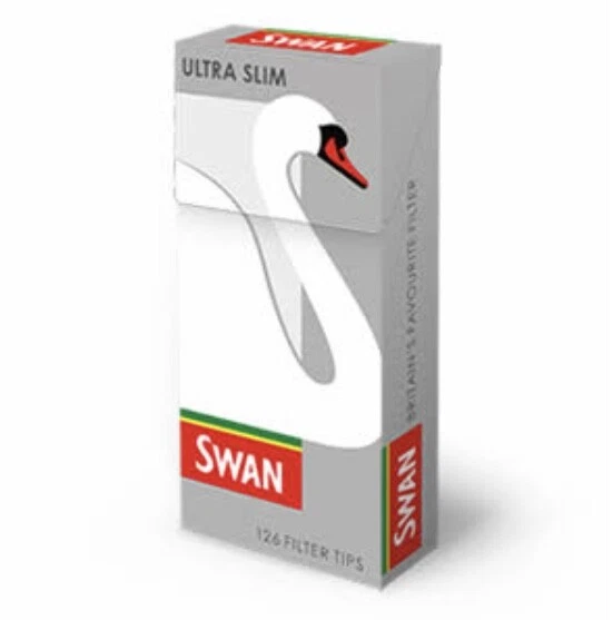 SWAN ULTRA SLIM Filter Tips Rolling Smoking Cigarette Pack Of 20 £12.49 ...