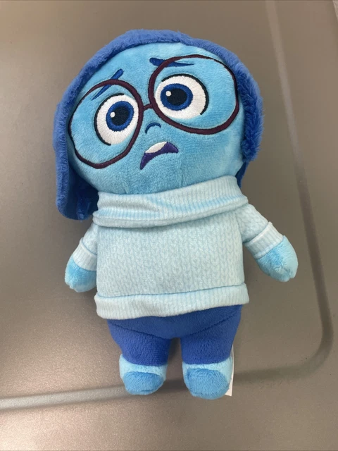 DISNEY PIXAR PLUSH Inside Out 2 Large SADNESS Blue Doll Kids Toy £7.38 ...