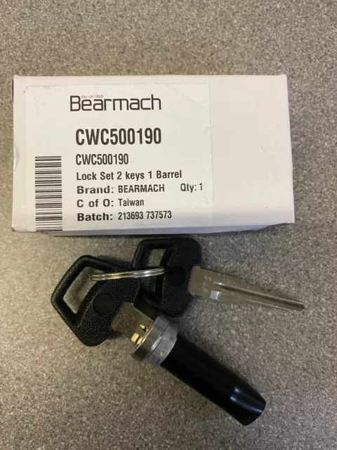 LAND ROVER DEFENDER TD5 TDCi PUMA Larger 02 on Door Barrel Lock & Key ...