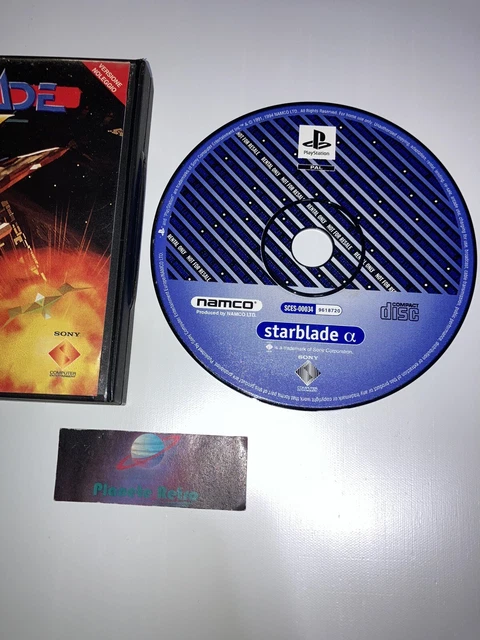 STARBLADE ALPHA - PS1 Version Location Italienne PlayStation Sony EUR 129,95 - PicClick FR