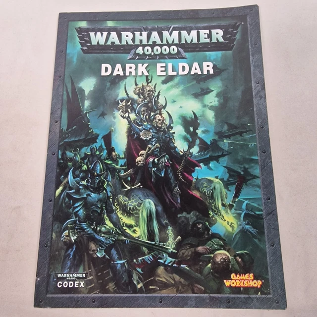 DARK ELDAR 5TH Edition Codex Warhammer 40k Army Book Black Library £9.99 - PicClick UK