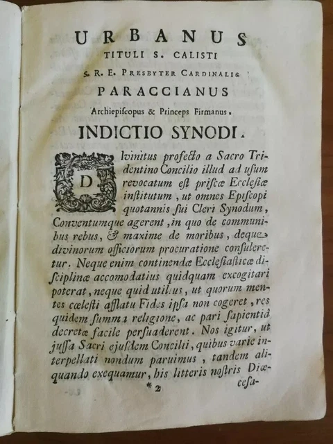 SETTECENTINA CARDINALE PARACCIANI RUTILI U. (storico) Diocesi di FERMO ...