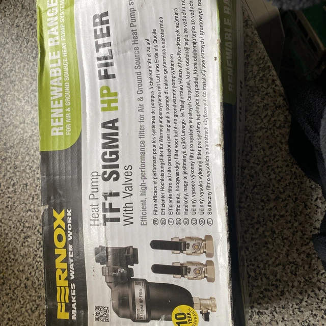 FERNOX TF1 SIGMA HP Filter Heat Pump with Valves 28mm £73.52 - PicClick UK