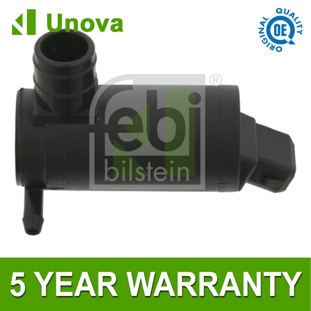 WINDSCREEN WASHER PUMP Unova Fits Ford Transit Focus Connect Custom ...